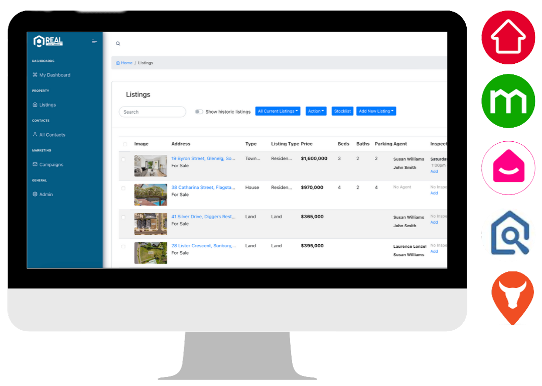 realCRM | Real Software | Real Estate Tech Solutions